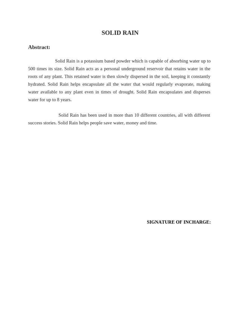 Solid Rain 191 | PDF