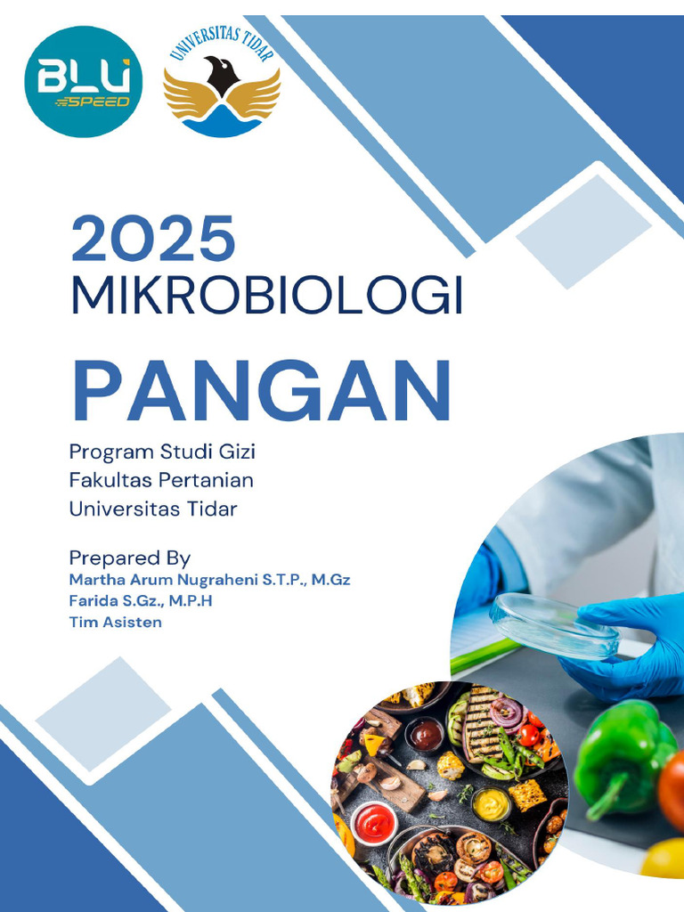 Panduan Praktikum Mikrobiologi Pangan Gizi 2025 | PDF