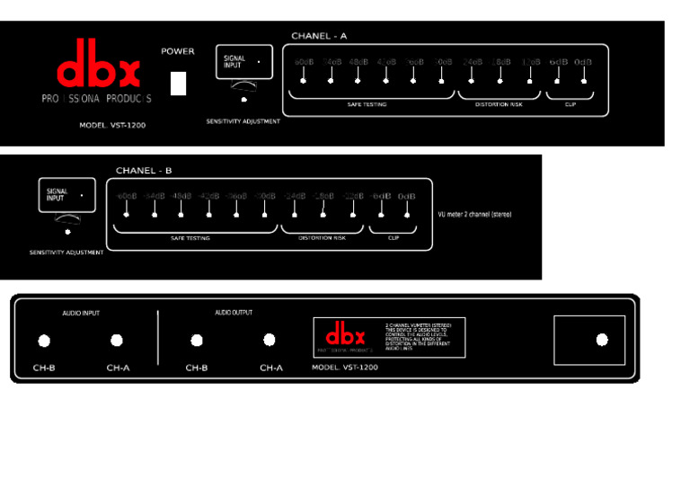 Pegatica Vumetro DBX | PDF