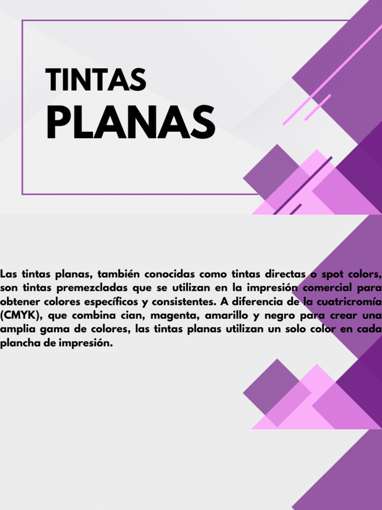 Tintas planas | PDF | Color | Tecnicas artisticas