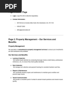 Real Estate Profile Template | PDF