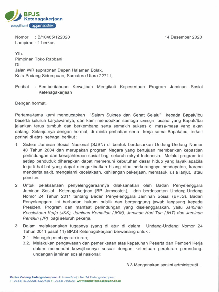 PWBD SP 1 Toko Rabbani | PDF