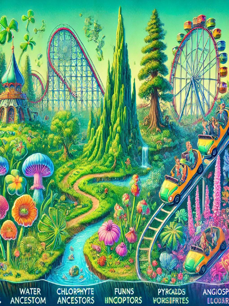 Plant Evolution Disneyland Story | PDF