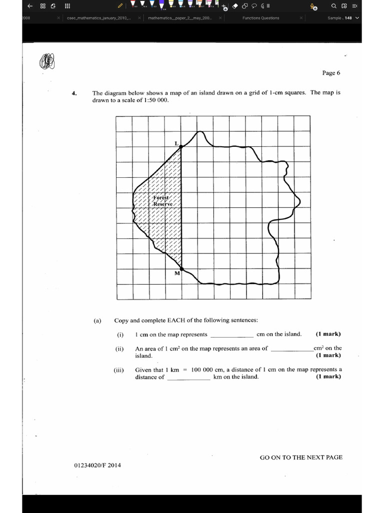 Measurement Csec Maths | PDF