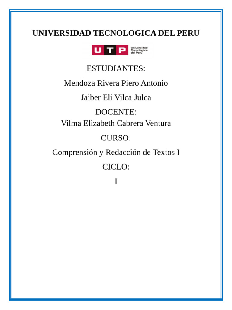 Caratula Final Comprension | PDF