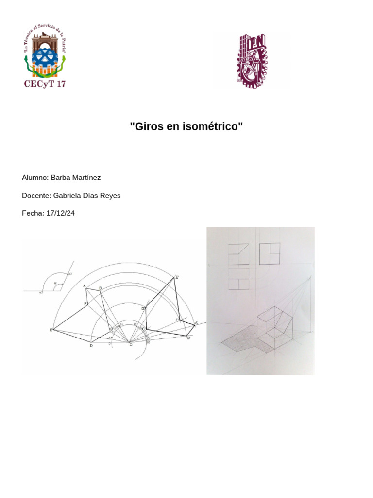 Giros en Isométrico | PDF