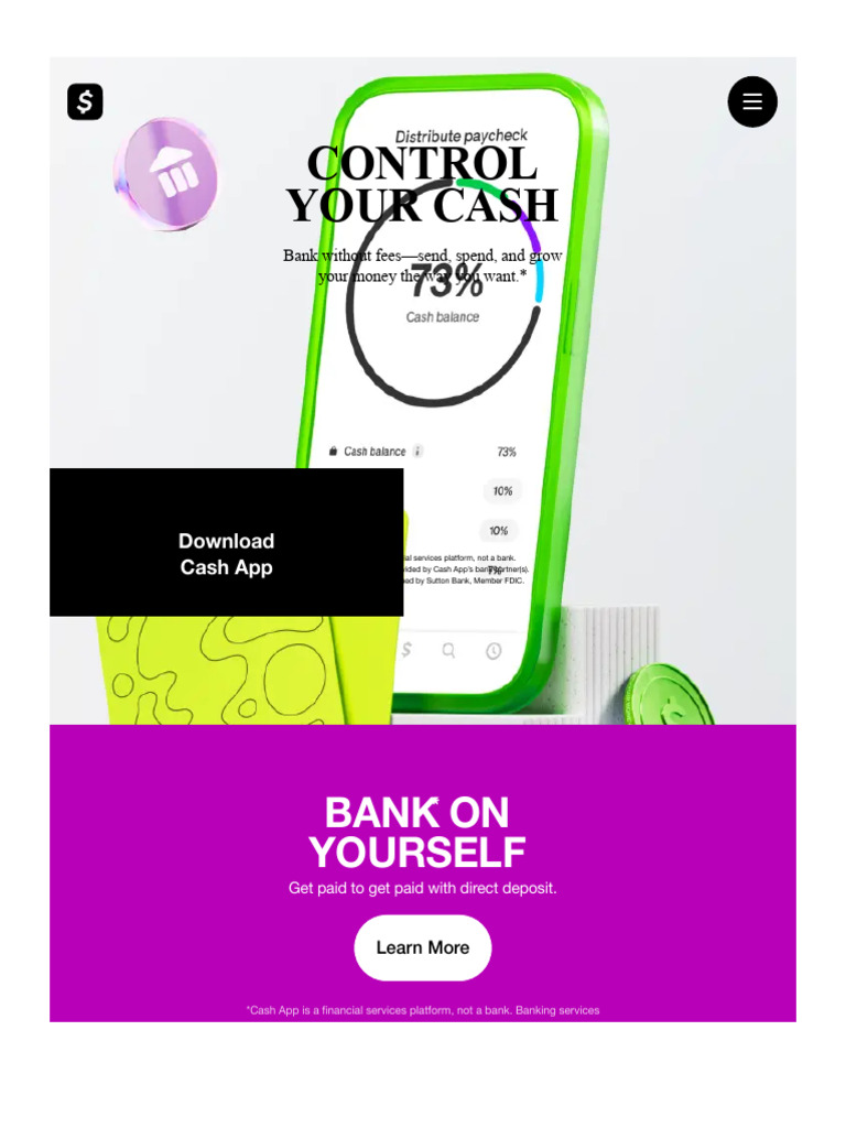 Cash App - Do More With Your Money | PDF | Banks | Debit Card