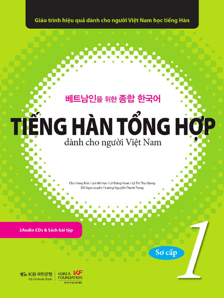 Ebook GT Tieng Han Tong Hop - So Cap 1 (Hoctienghan24h.com) | PDF