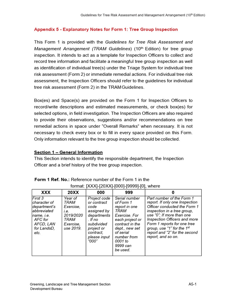 Form 1 Explanatory Notes (Eng) | PDF | Pruning