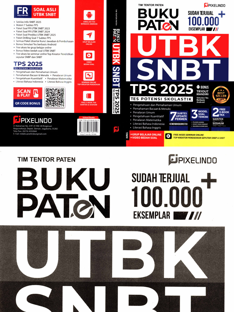 Buku Paten Utbk-Snbt Tps 2025 | PDF