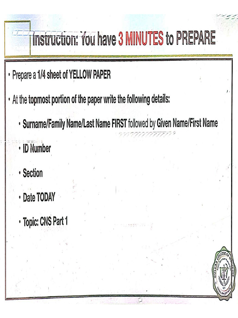 GP17.1 CNS Pathology Part-1 (17th October 2023) DR Dalanon | PDF ...