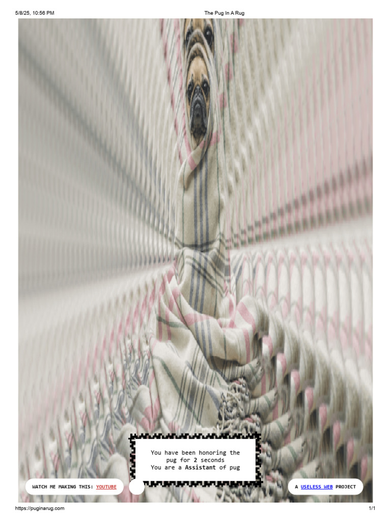 The Pug in A Rug | PDF