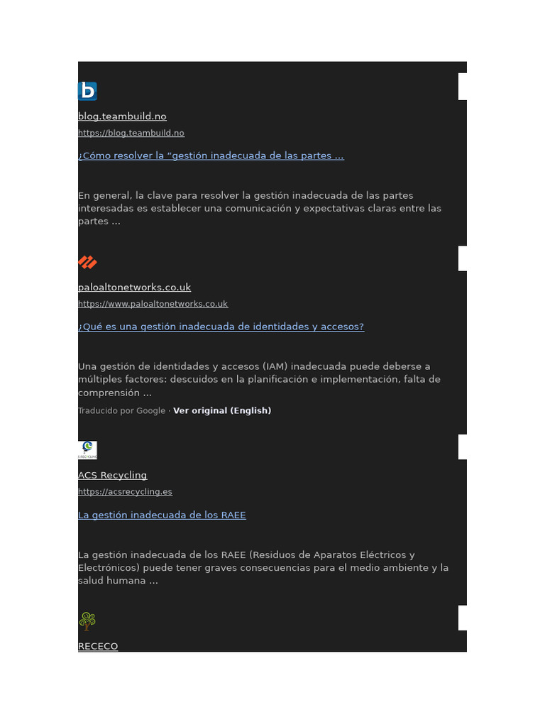 Blog - Teambuild.no: ¿Cómo Resolver La "Gestión Inadecuada de Las ...