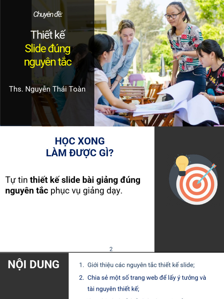 Buoi 2 - Nguyen Tac Thiet Ke Slide Final | PDF