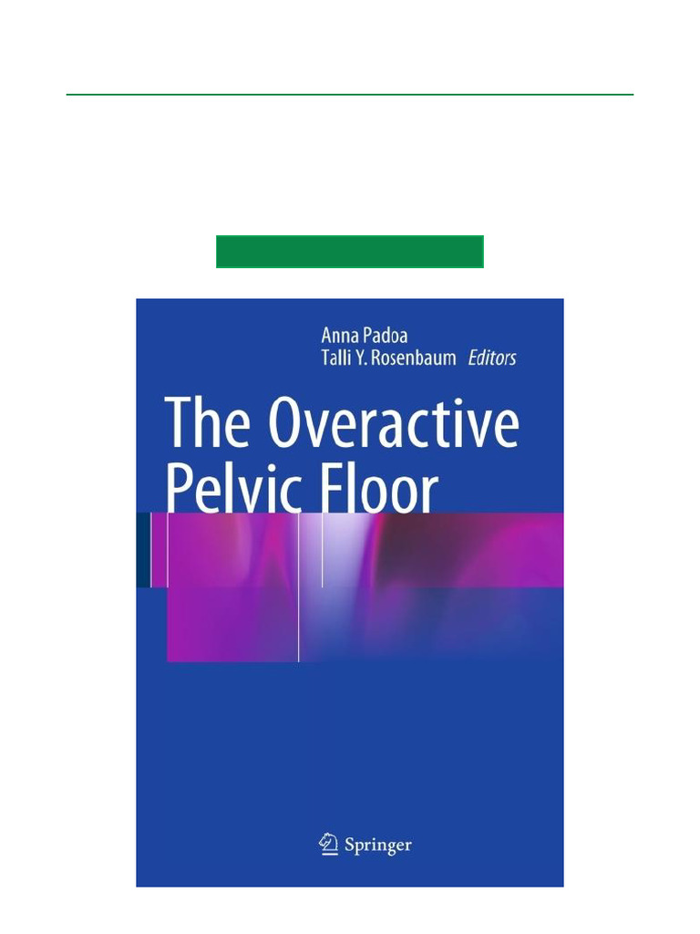 The Overactive Pelvic Floor PDF DOCX Download | PDF | Autonomic Nervous ...