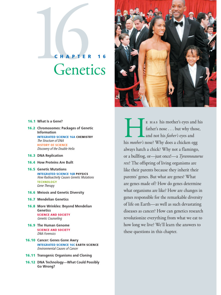 Genetics: Father's Mother's Tyrannosaurus Rex | PDF | Dna | Rna