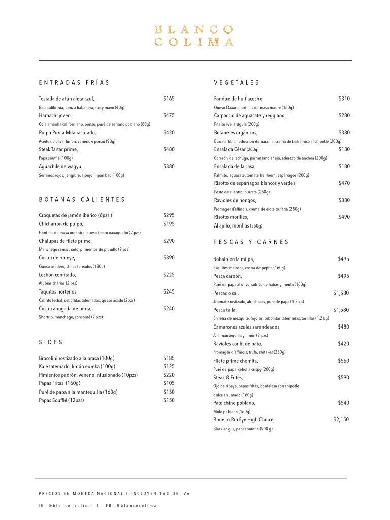 Nuevo Menu Español Comidas 3 | PDF | Alimentos | Cocina