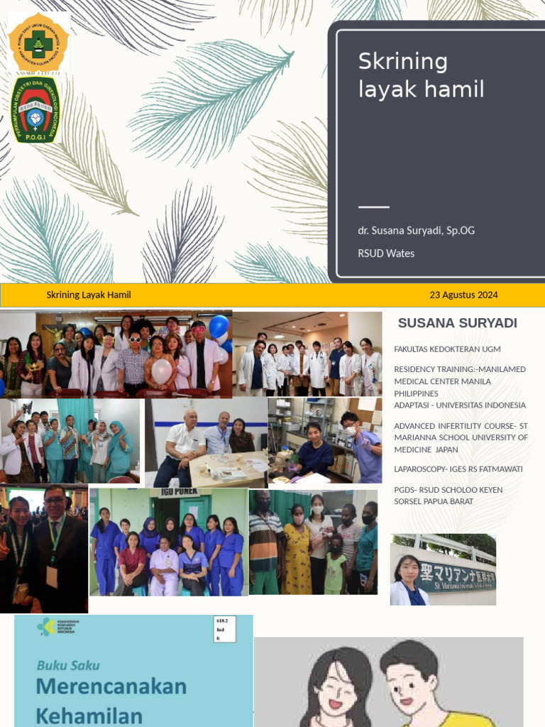 Skrining Layak Hamil 23 Agustus 2024-Dikompresi | PDF