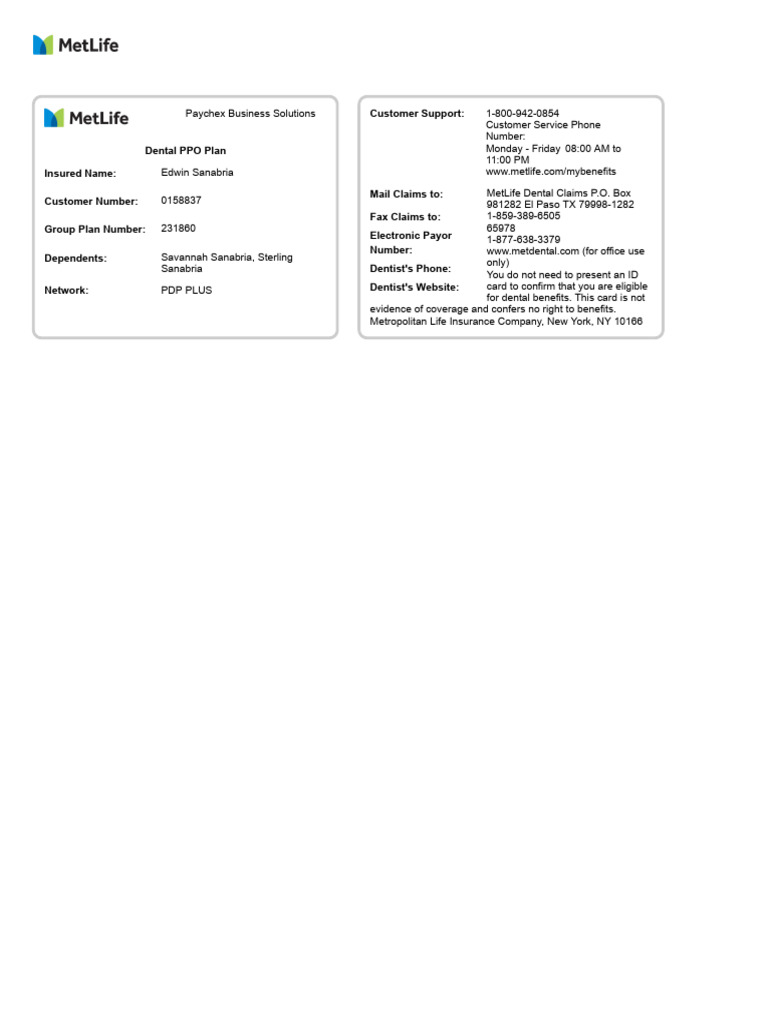 Metlife | PDF