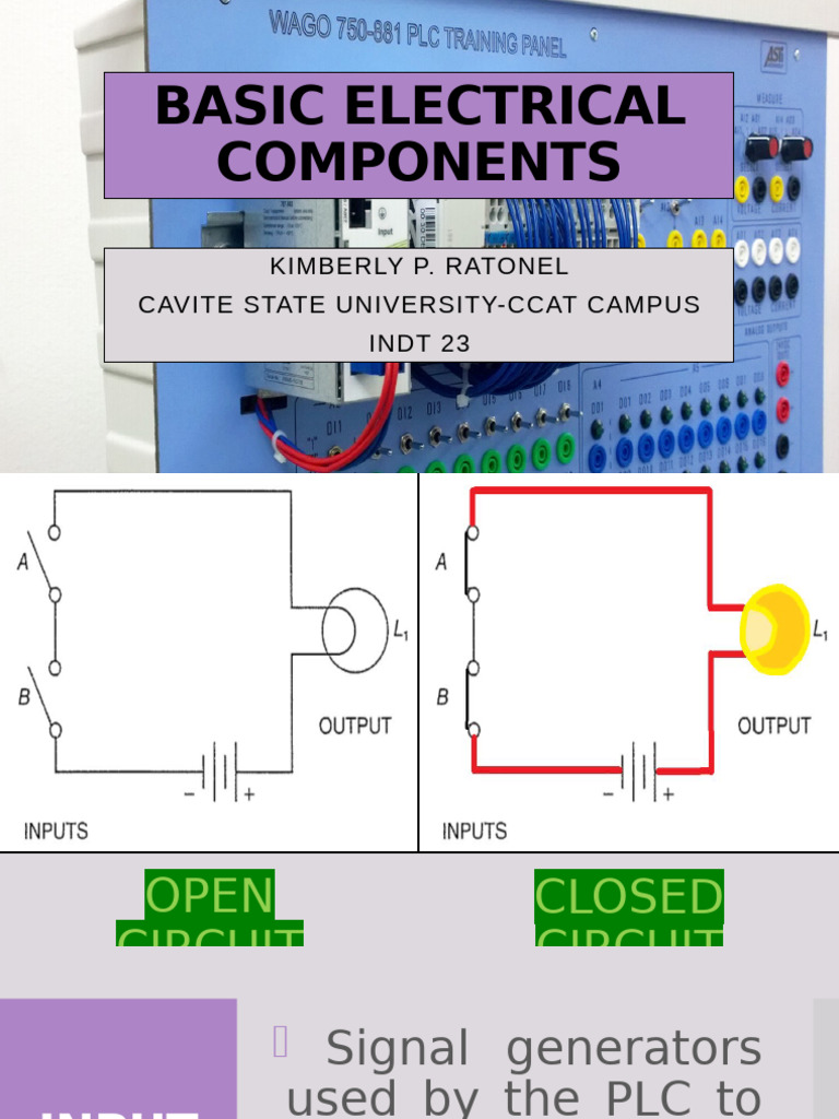 Basic Electrical Control Components | PDF | Actuator | Electric Motor