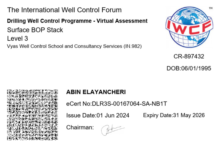 Iwcf Level 3 | PDF