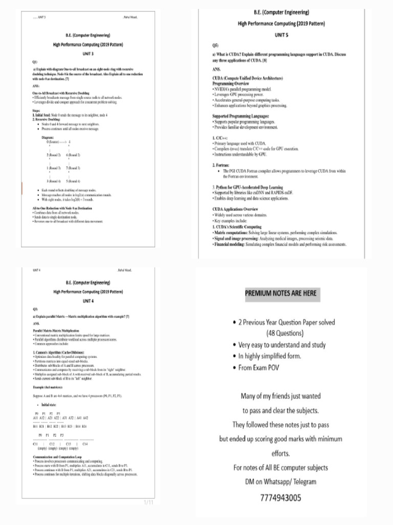 HPC Previous Year Question Answer | PDF