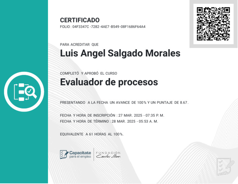 Certificado | PDF