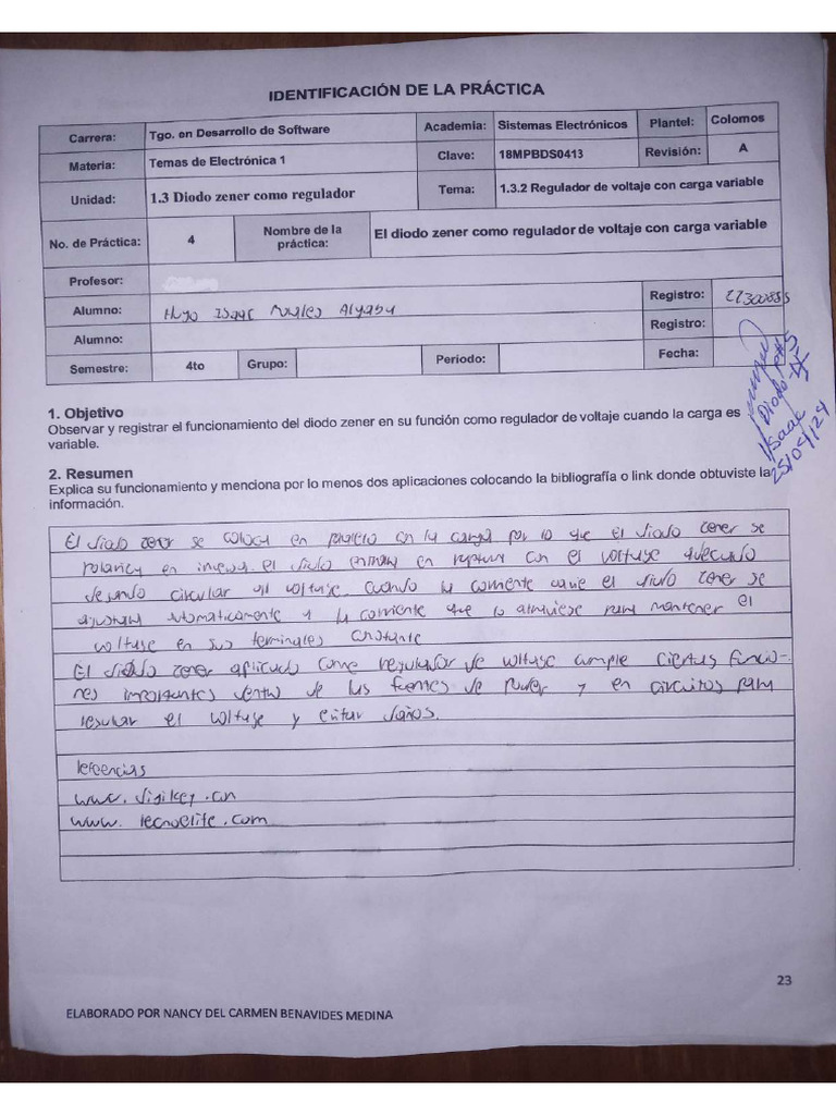 A2 P2 Evidencia P4 4E 22300885 Hugo | PDF