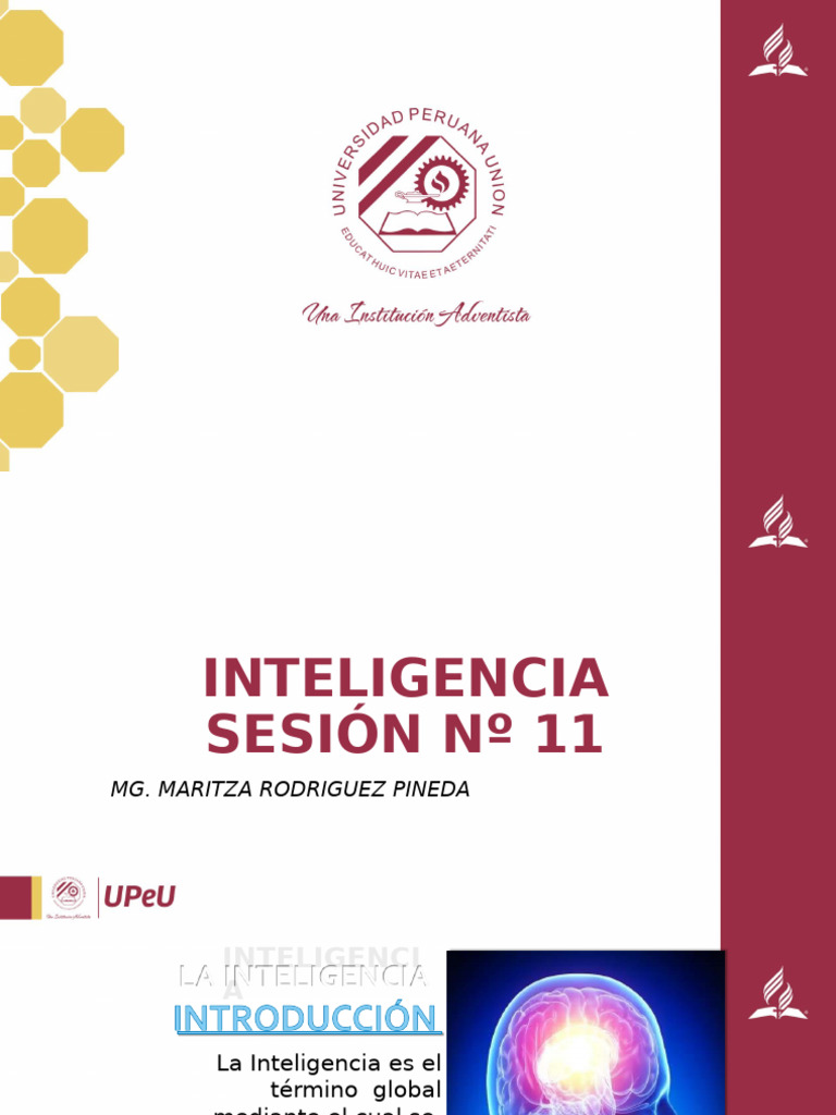 11 Inteligencia | PDF | Inteligencia | Pensamiento