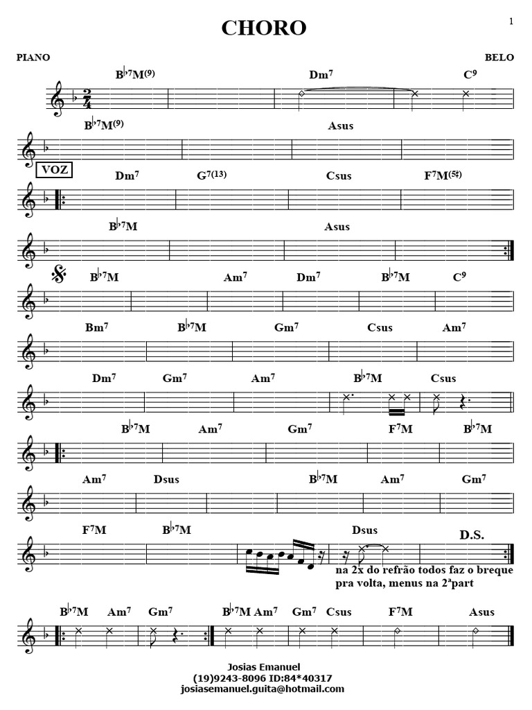CHORO (BELO) | PDF