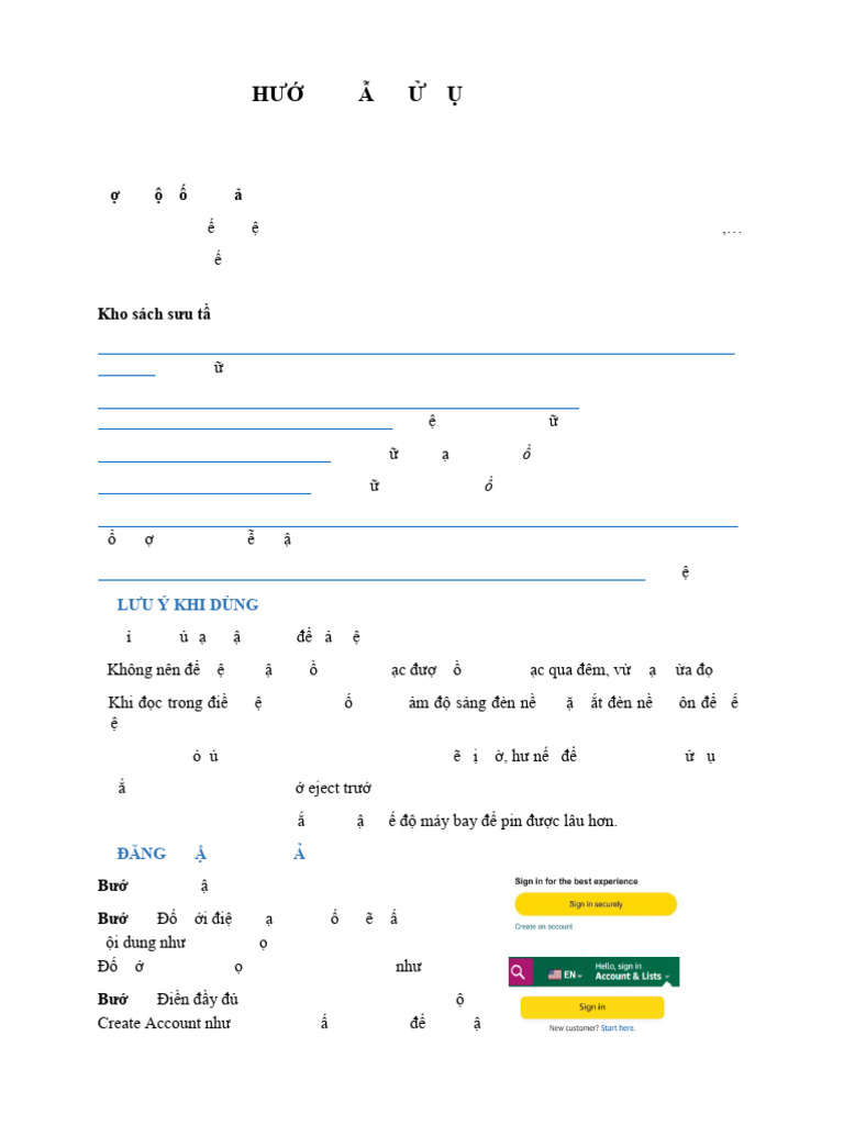 Cách S D NG Kindle | PDF