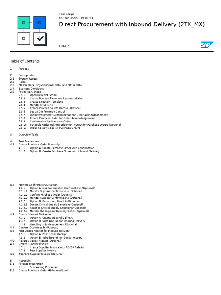 2tx S4hana2023-Fps02 BPD en MX | PDF | Procurement | Taxes