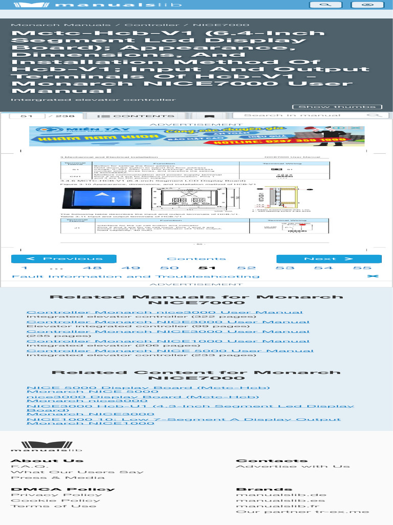 Mctc-Hcb-V1 (6.4-Inch Segment LCD Display Board) Appearance, Dimensions ...