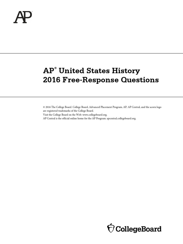 Ap16 FRQ Us History | PDF | Thesis | Chicano