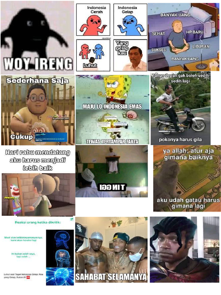 Meme Mading Indonesia Gelap | PDF