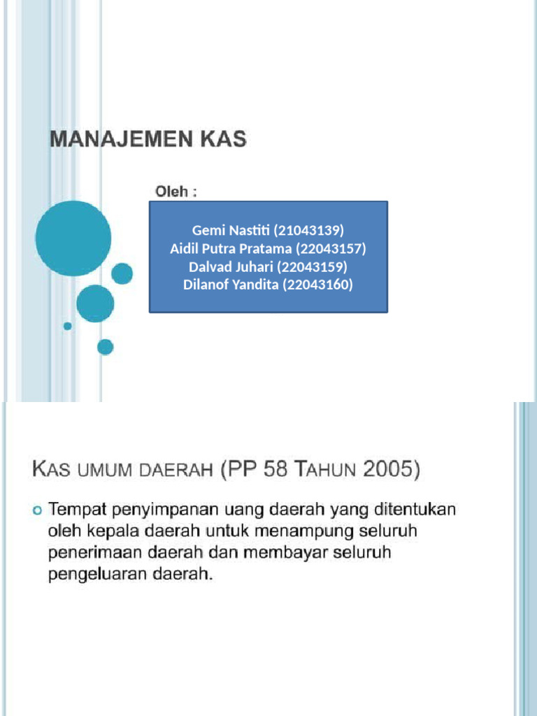 13. Materi MInggu 14 manajemen-kasda | PDF