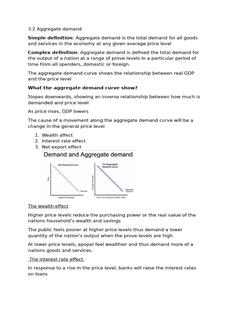 3.2 Aggregate Demand | PDF