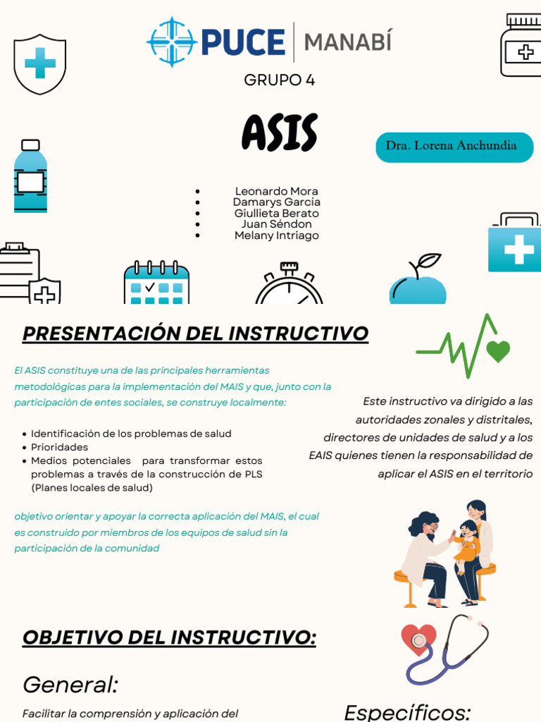Instructivo para Implementar ASIS en Salud | PDF
