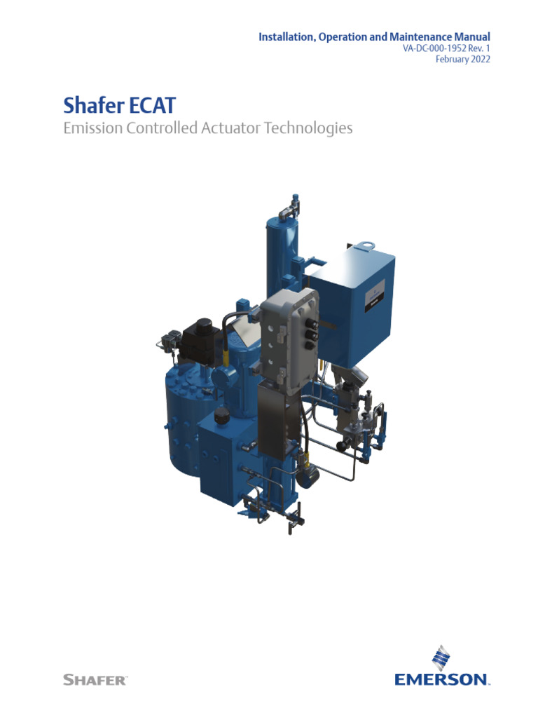 ECAT Actuator Installation Manual | PDF | Valve | Actuator