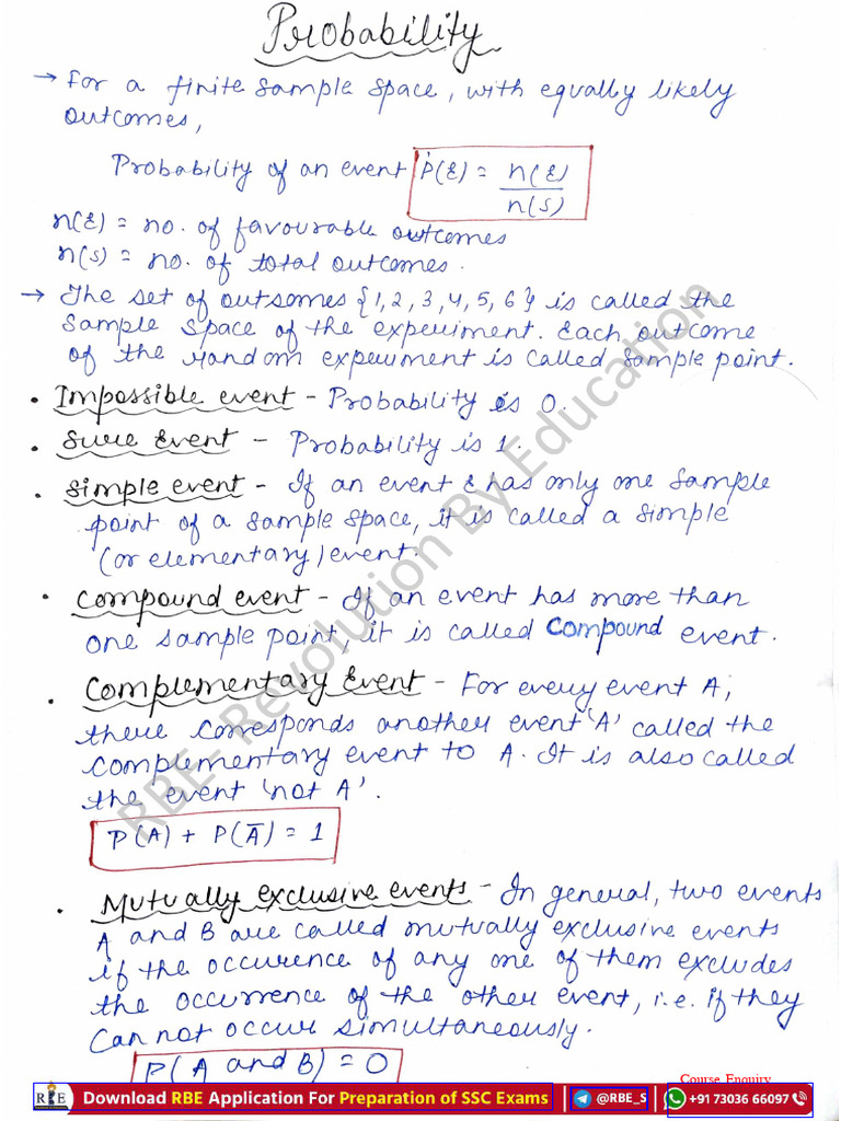 20 Probability | PDF