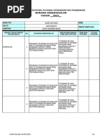 Borang Keberhasilan 2025 (KLK) | PDF
