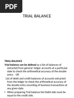 Trial Balance | PDF | Debits And Credits | Expense