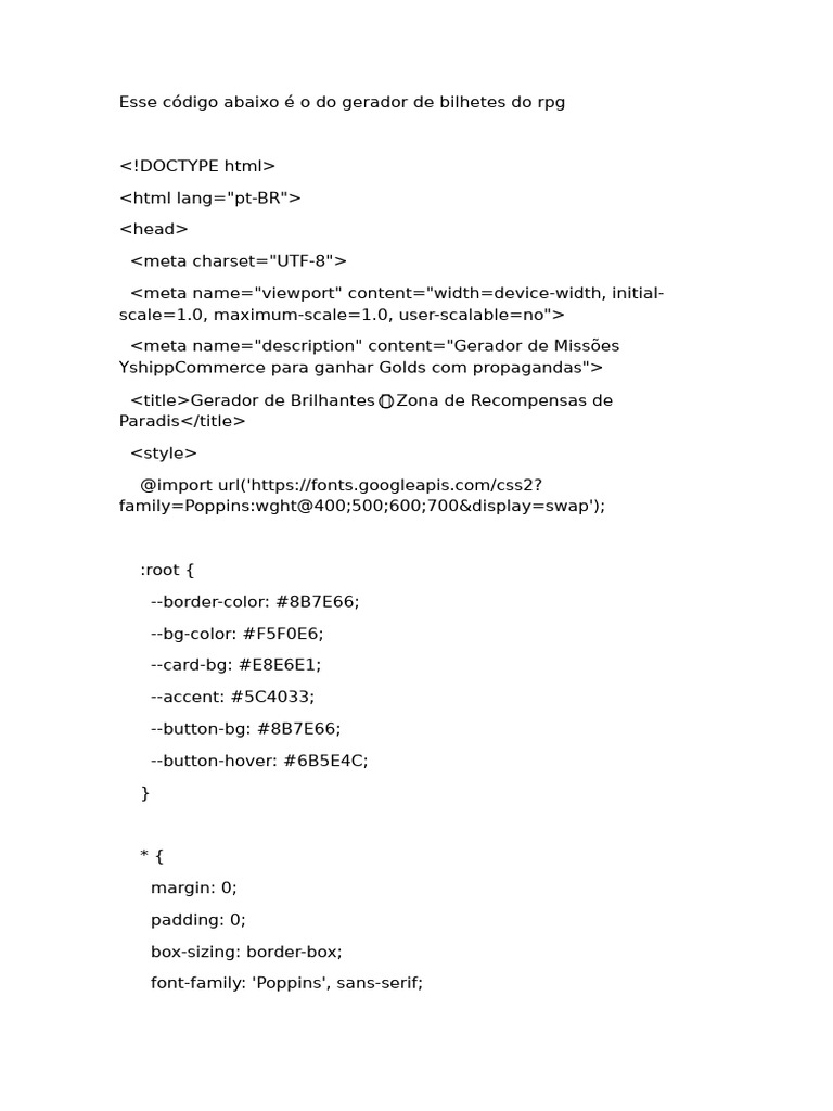 Documento (8) RPG | PDF