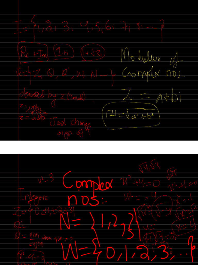Complex Nos Part 1 | PDF
