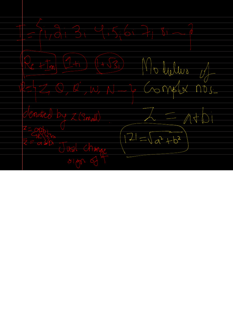 Complex Nos Part 1 | PDF