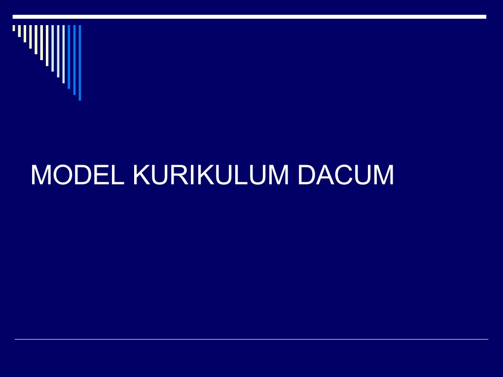 Tajuk 4-c - Model Kurikulum Dacum | PDF | Seni