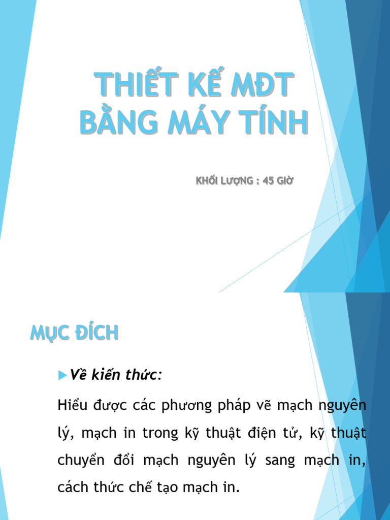 Thiet Ke Mach Dien Tu | PDF