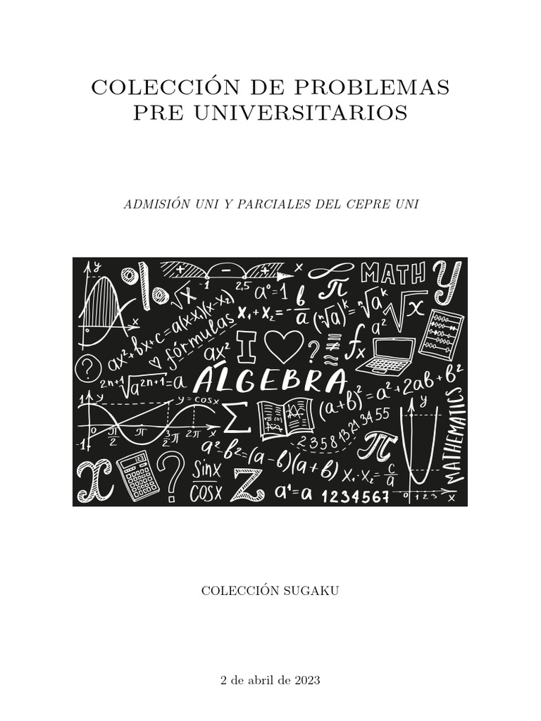 Problemas Resueltos de Álgebra en Parciales | PDF | Ecuaciones | Proposición