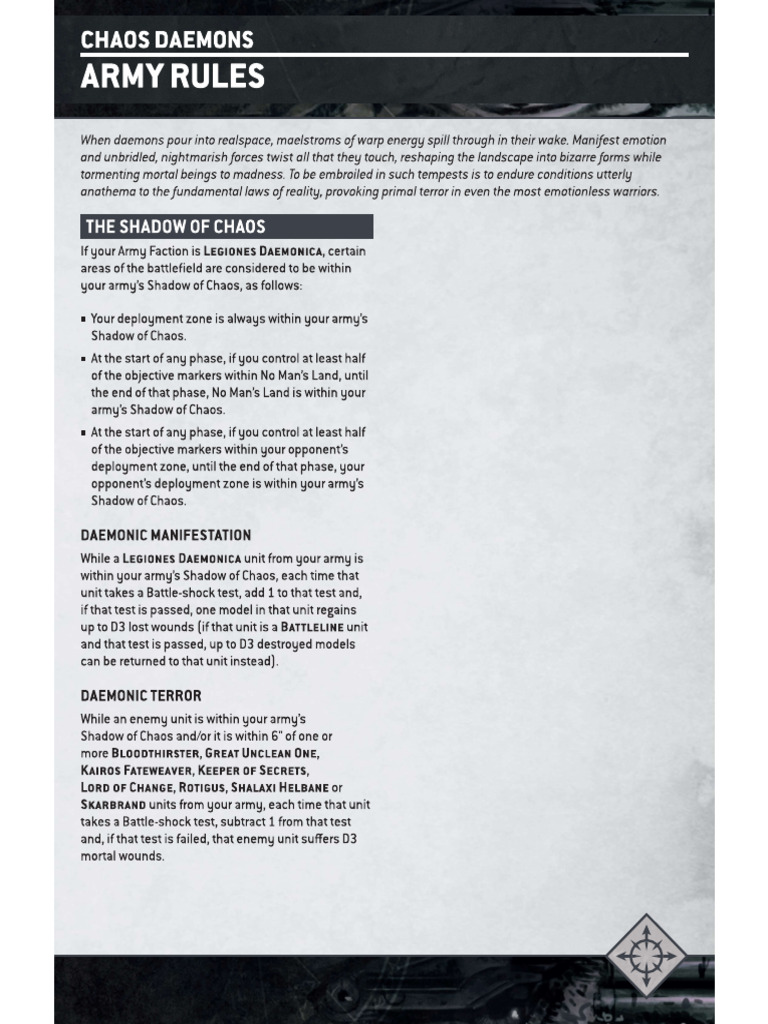 Deamon S | PDF