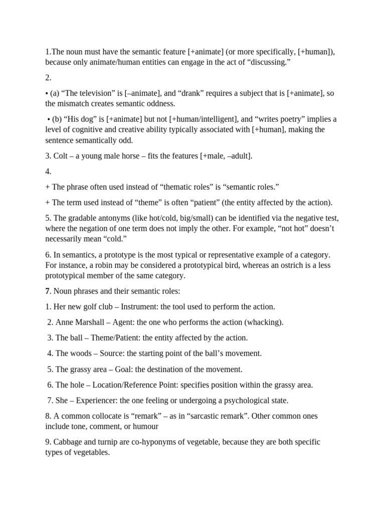 Introduction to Linguistics | PDF | Semantics | Interpretation (Philosophy)